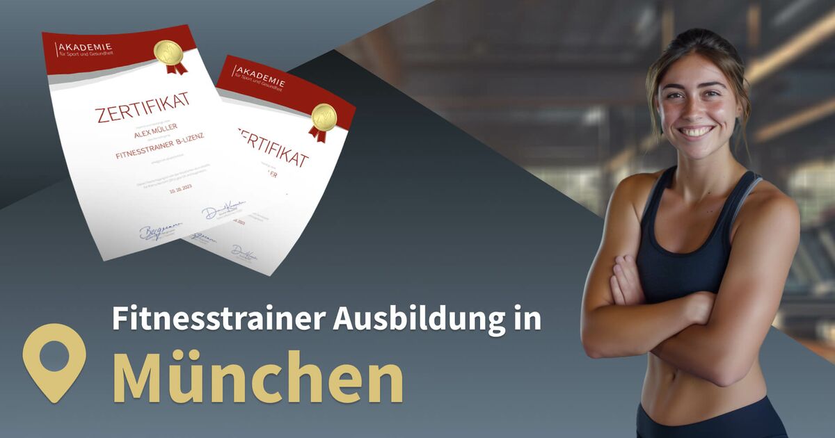 Fitnesstrainer Ausbildung in München