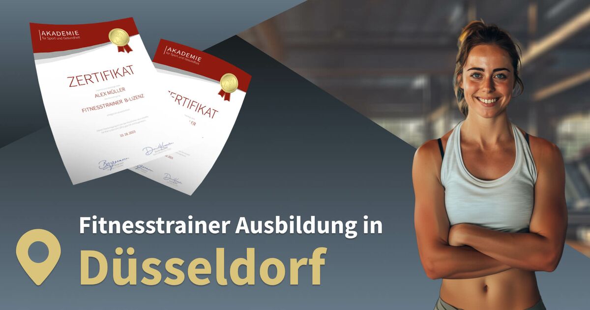 Fitnesstrainer Ausbildung in Düsseldorf