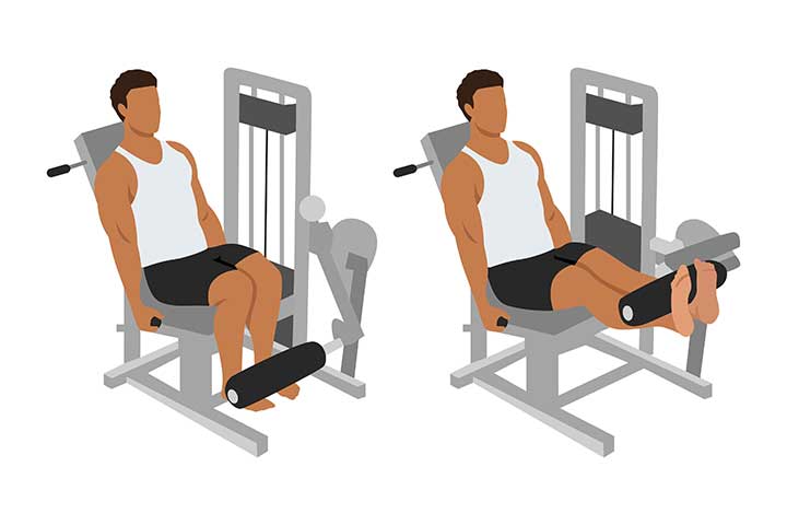 Beinstrecker: Übungen für den vorderen Oberschenkel